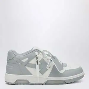 Off-White White/grey Out Of Office Sneakers - Gray