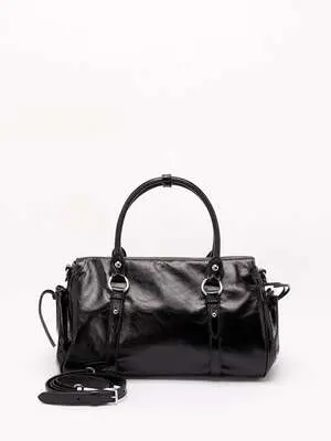 Miu Miu Shiny Leather Handbag