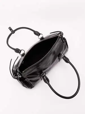 Miu Miu Shiny Leather Handbag
