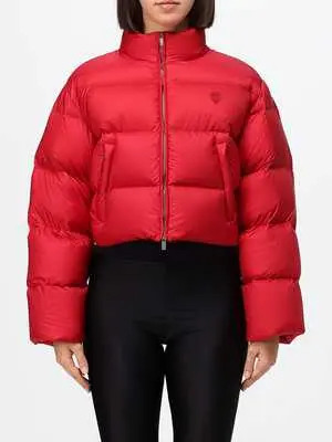 Gucci Cropped Polyester Puffer Jacket With High Neck And Zip Closure