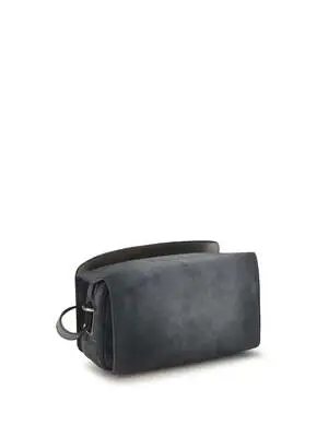 Balenciaga Medium Le 7 Suede Shoulder Bag
