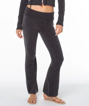 Roxy Couch Surf Pant - Phantom Solid