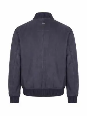 Herno Faux Shearling Bomber Jacket