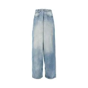 MAISON MARGIELA Hook' Oversized Jeans - Blue