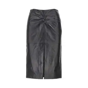 Isabel Marant Étoile Tuline' Leather Midi Skirt