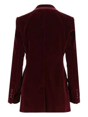 Dolce & Gabbana Turlington Single-breasted Velvet Jacket