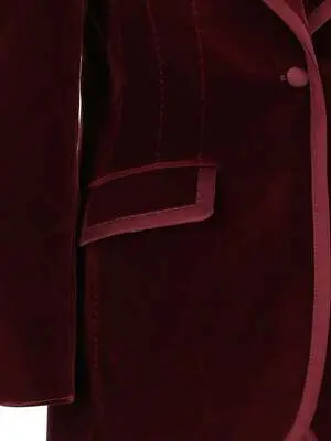 Dolce & Gabbana Turlington Single-breasted Velvet Jacket