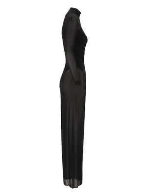 Alaïa Matte Jersey Maxi Dress