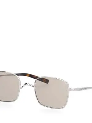 Saint Laurent Square Metal Sunglasses