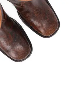 Dries Van Noten Ankle Boot With A Buckle