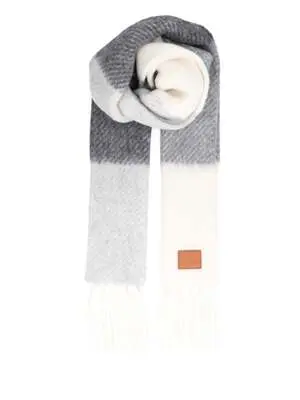 Loewe Wool And Alpaca Blend Scarf - Multicolor