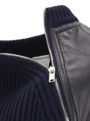 Bottega Veneta English-rib Wool And Cashmere Sweater - Blue