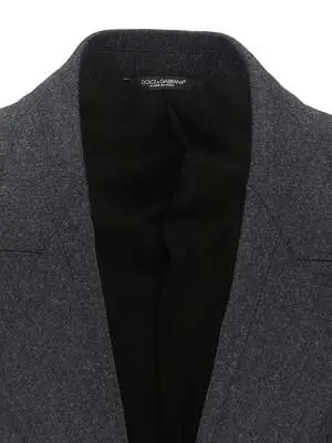 Dolce & Gabbana Sinatra Single-breasted Wool Flannel Jacket