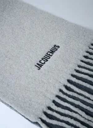 Jacquemus Logo Motif Scarf