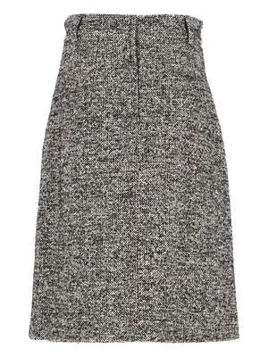 Dolce & Gabbana Pencil Skirt In Tweed