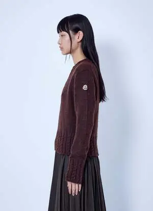Moncler Alpaca Blend Polo Neck Jumper