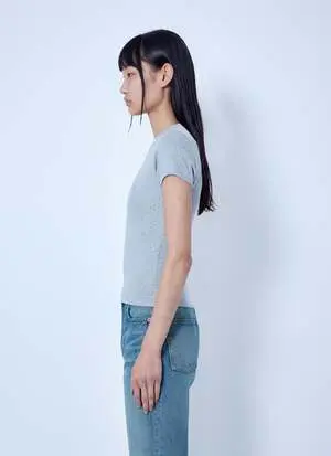 Saint Laurent Cassandre Fitted T-shirt