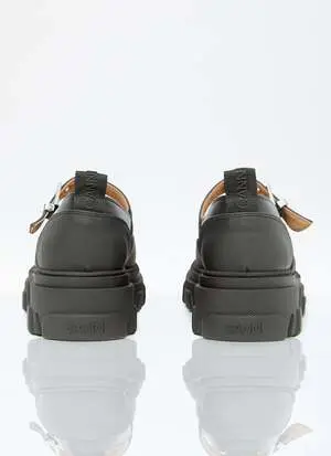 GANNI Cleated Mary-jane Shoes