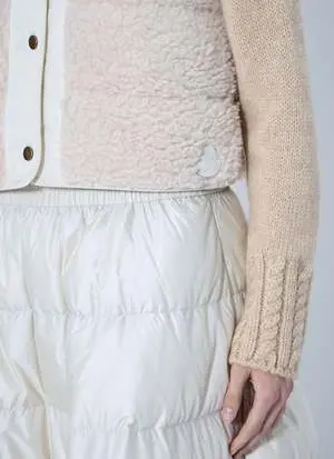 Moncler Fluffy Teddy Padded Gilet