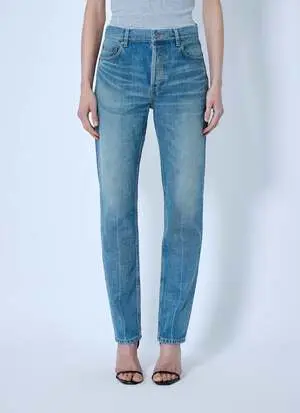 Saint Laurent Mid-rise Straight Jeans