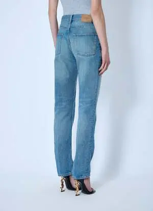 Saint Laurent Mid-rise Straight Jeans
