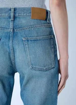 Saint Laurent Mid-rise Straight Jeans