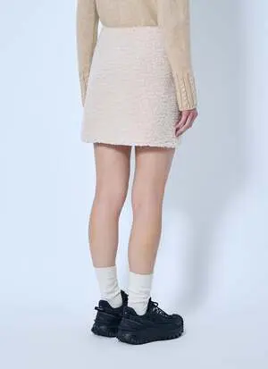 Moncler Teddy Mini Skirt