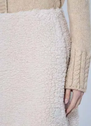 Moncler Teddy Mini Skirt