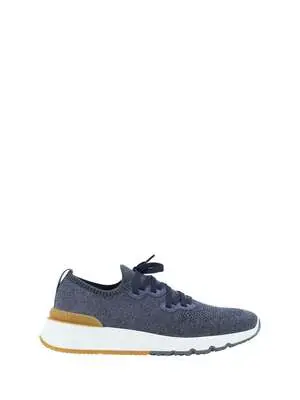 Brunello Cucinelli Cotton Sneakers - Blue