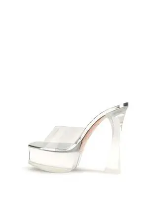 Amina Muaddi Dalida Plateau Sandals