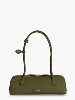 Alaïa Teckel Medium Suede Shoulder Bag - Multicolor