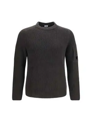 C.P. COMPANY Full-rib Cotton Sweater - Brown