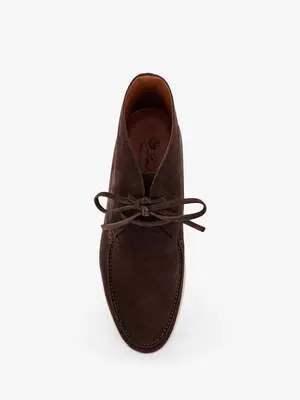 Loro Piana Walk And Walk Suede Lace-up