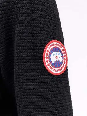 Canada Goose Hybridge Wool Jacket With Nylon Inserts