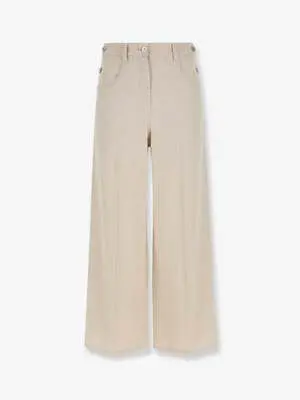 Brunello Cucinelli The Maxi Sailor Jean-low Slung Trousers