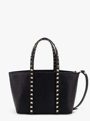 Valentino Garavani Rockstud Leather Shopping Bag