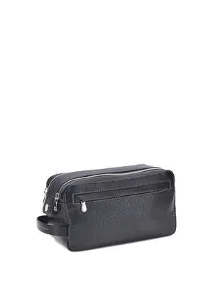 Brunello Cucinelli Pebbled Leather Beauty Case