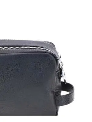 Brunello Cucinelli Pebbled Leather Beauty Case