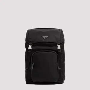 Prada Nylon Backpack - Black