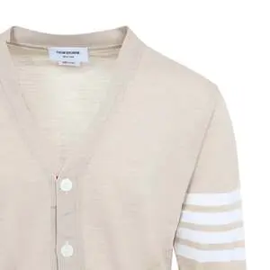Thom Browne Wool Cardigan - Multicolor