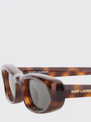 Saint Laurent Cat-eye Acetate Sunglasses With Printed Logo