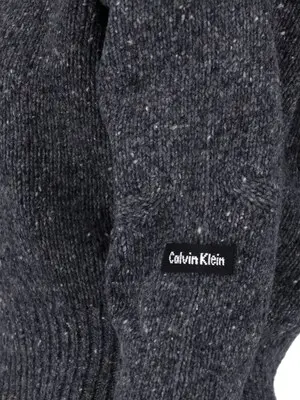 Calvin Klein Grey Wool Blend Sweater
