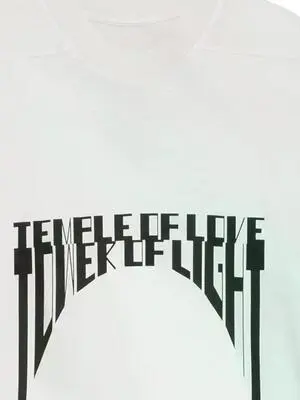 Rick Owens Small Level Tee - Neutrals