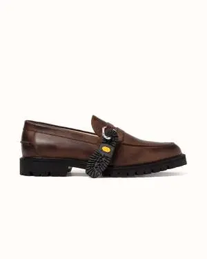 DUKE + DEXTER Vibram Distressed Lug Loafer