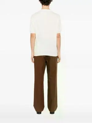 Canali Short-sleeve Knitted T-shirt