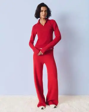 Splendid Hit The Slopes Sweater - Red Flash