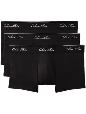 Calvin Klein Low Rise Trunk 3pk - Gray