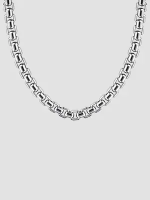 GABRIEL & CO Classic Sterling Box Chain Necklace/5mm