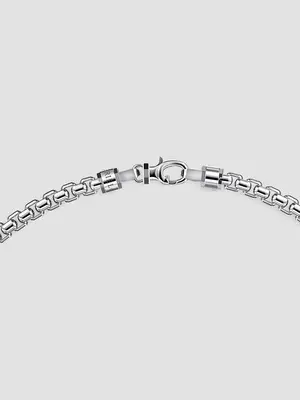 GABRIEL & CO Classic Sterling Box Chain Necklace/5mm