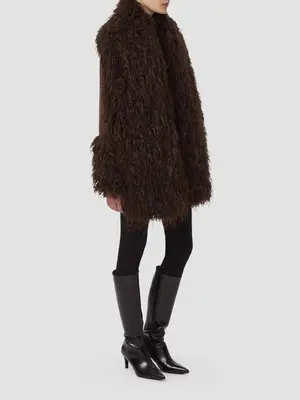 Apparis Dame Faux-mongolian Fur Shawl